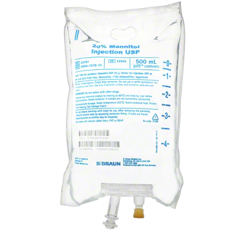 20% Mannitol Injection USP, 500 mL