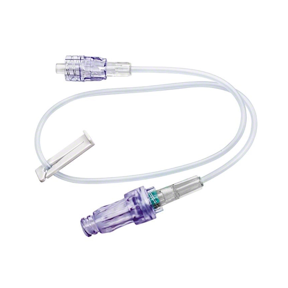 CARESITE® Needleless Connector, 14" Bonded Small Bore Extension Set